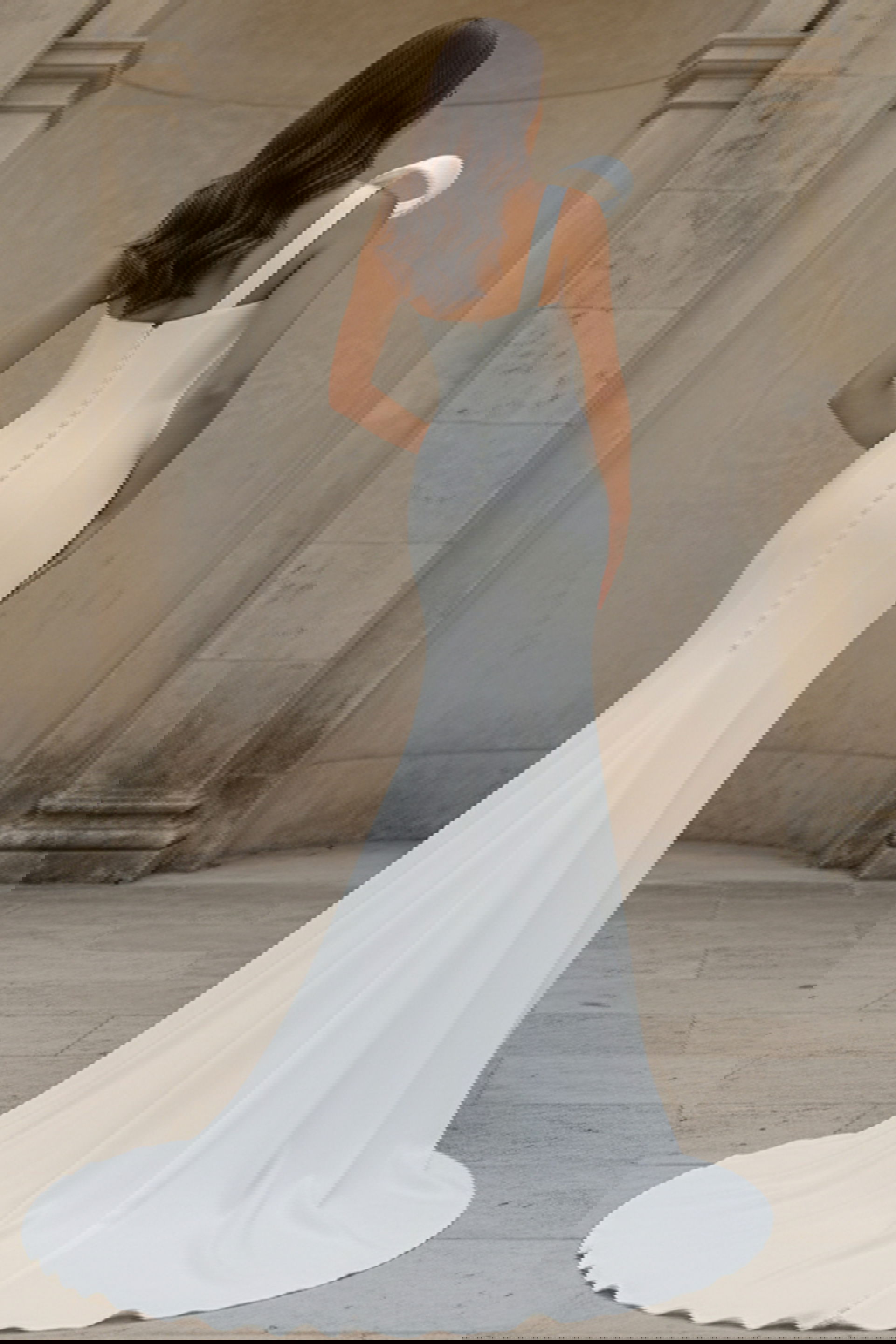 One Shoulder Sculptural Bridal Gown JB43969 | Jovani