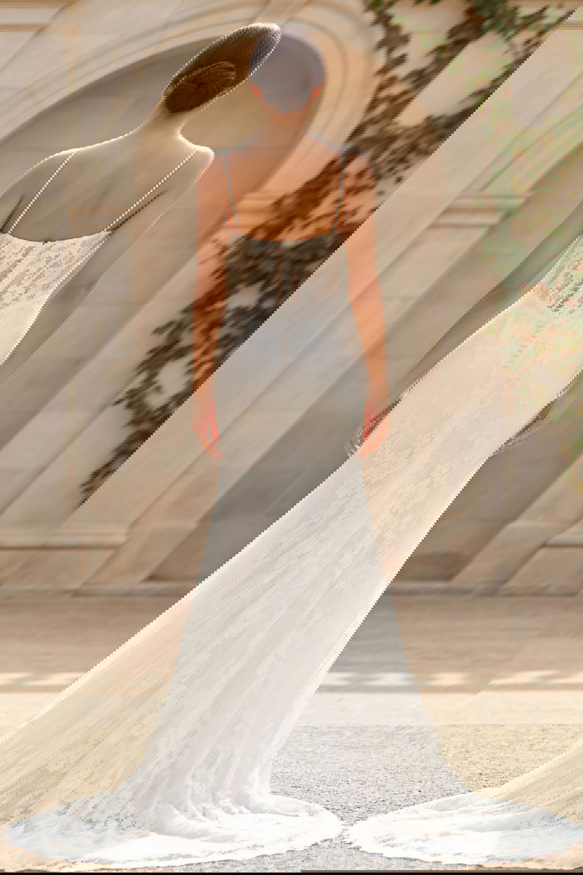 Floral Lace Fitted Bridal Gown JB45719 | Jovani