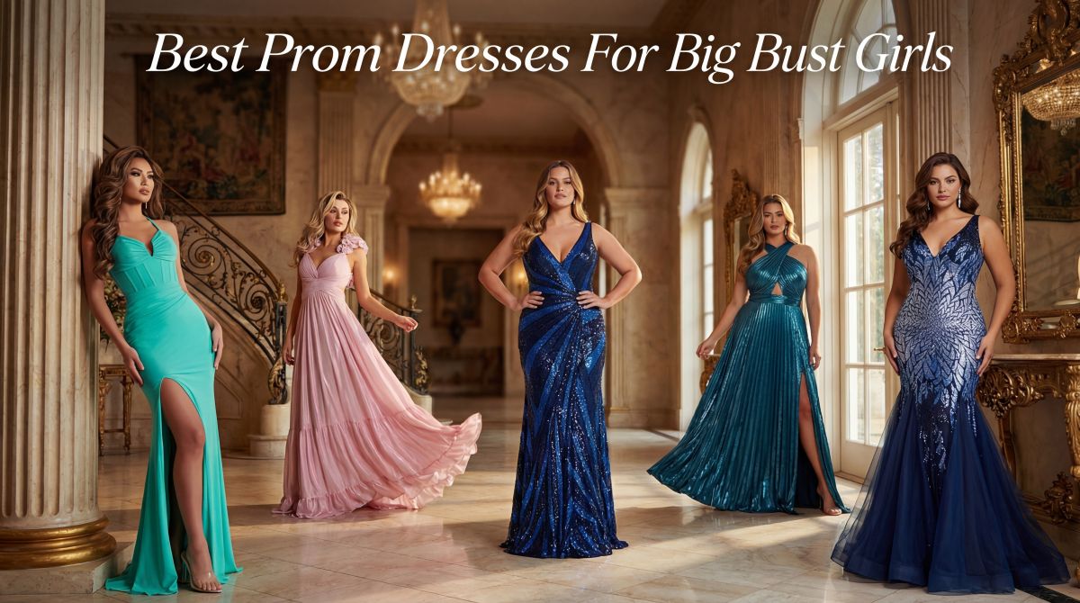 Best Prom Dresses For Big Bust Girls | Flattering Fits